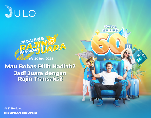 #BISATERUS RAJIN PANGKAL JUARA | JULO